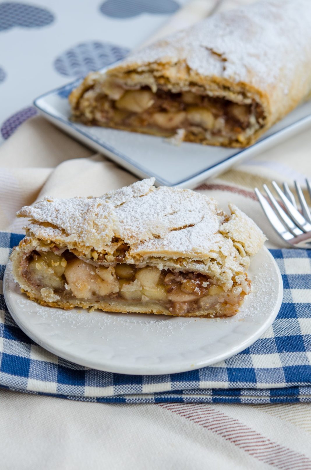 Strudel cu mere (de post) - Din secretele bucătăriei chinezești