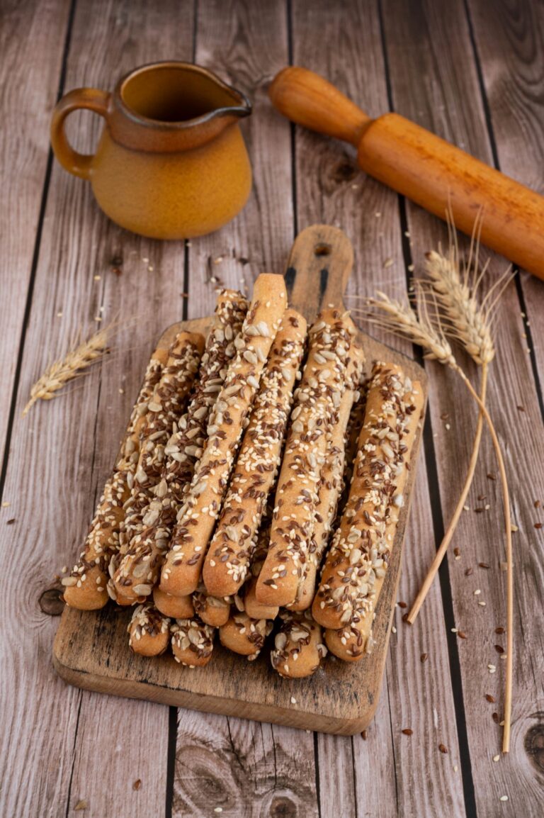 Grisine integrale cu seminte - Din secretele bucătăriei chinezești