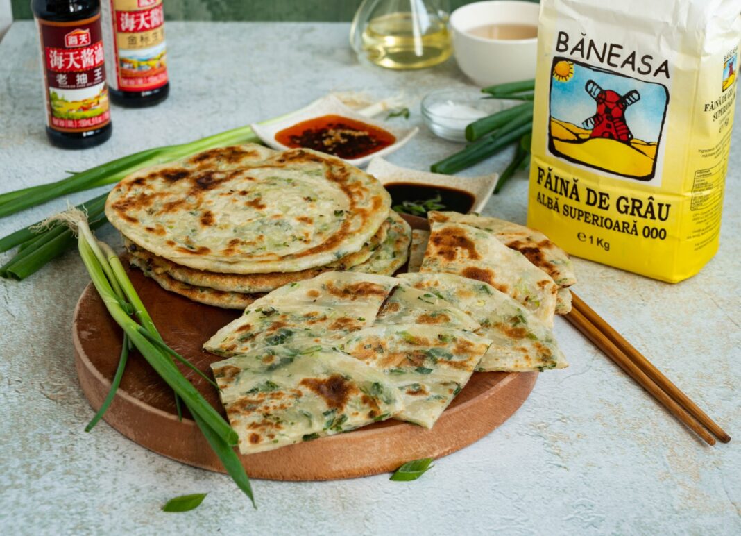 Placinte chinezesti cu ceapa verde - Din secretele bucătăriei chinezești
